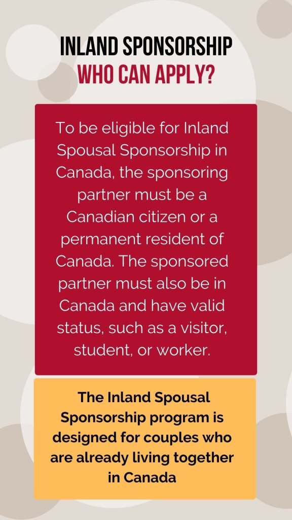 Inland Spousal Sponsorship Canada: A Step-By-Step Guide