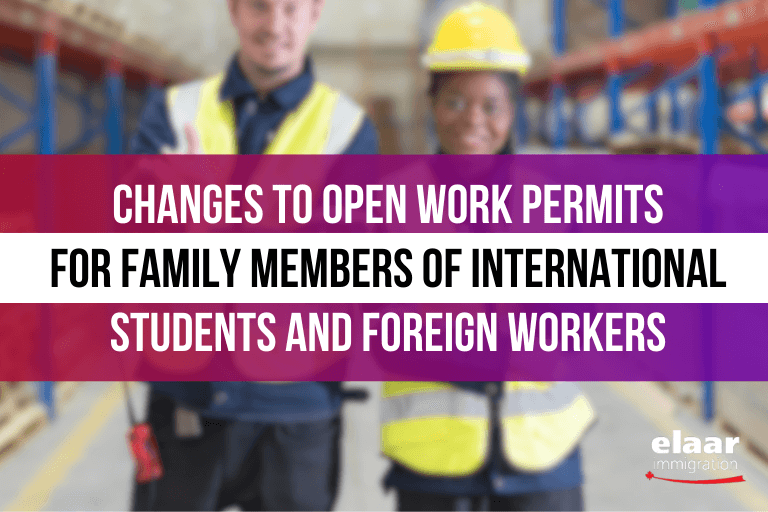 Canada's New Family Open Work Permits for Spouses of Temporary Residents