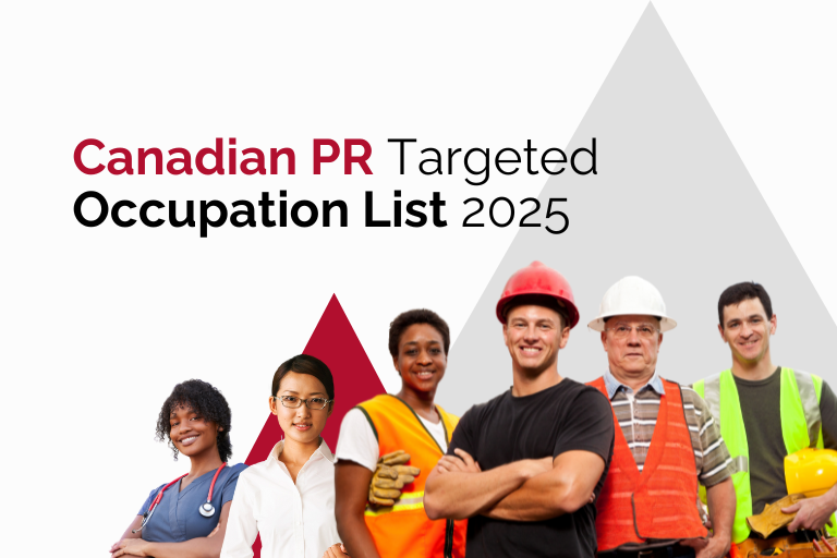 Canada PR Targeted Occupation List 2026 | Express Entry Jobs