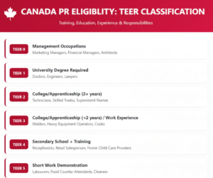 NOC TEER Categories Eligible for PR in Canada [2025 Update]